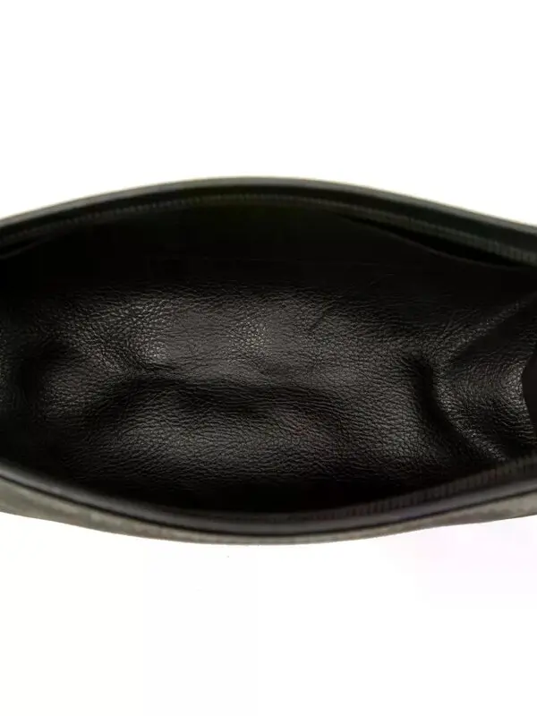 Fendi 2000-2010 Zucca Coated Canvas Clutch Bag