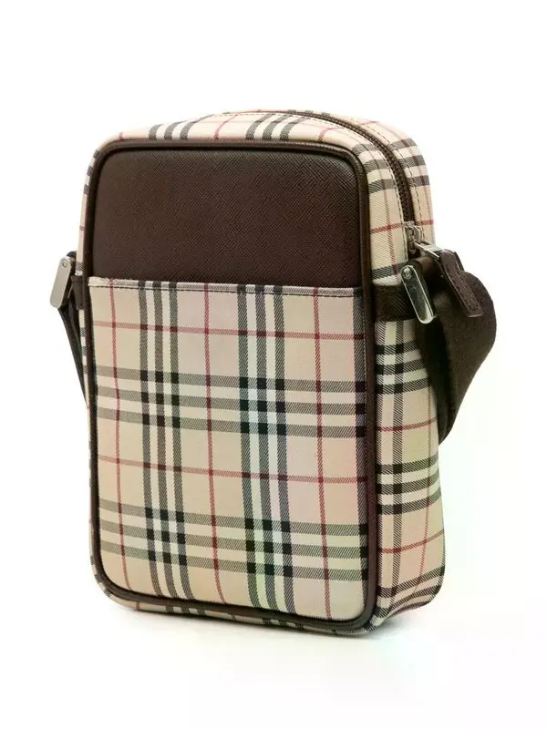 Burberry 2000-2017 House Check Canvas Crossbody Bag