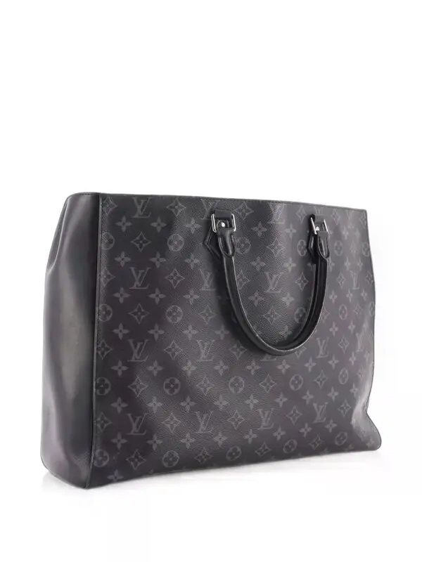 LOUIS VUITTON Grand Sac Bag Monogram Eclipse Canvas Tote Bag