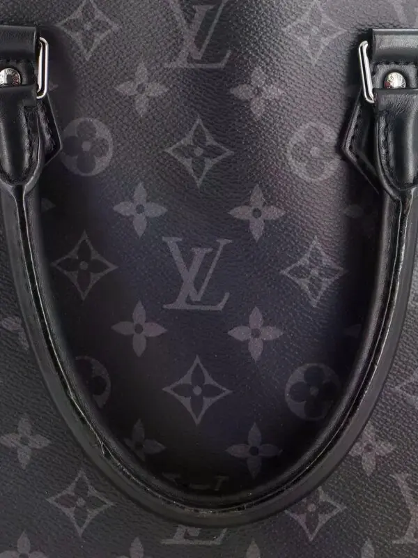 LOUIS VUITTON Grand Sac Bag Monogram Eclipse Canvas Tote Bag