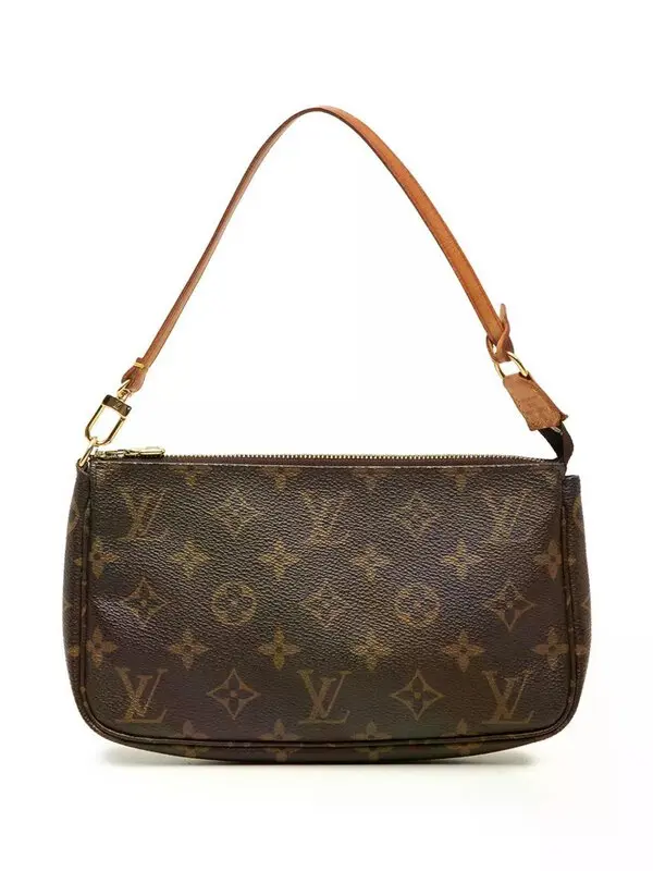 LOUIS VUITTON 2003 Monogram Pochette Accessoires Shoulder Bag