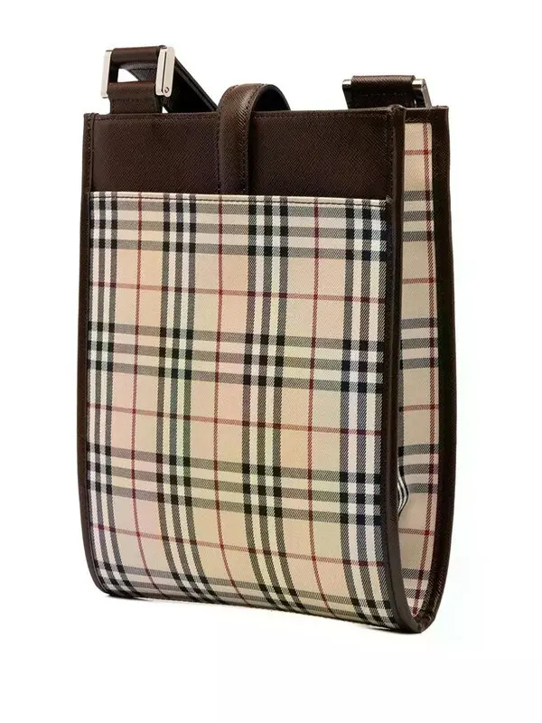 Burberry 2000-2017 House Check Canvas Crossbody Bag