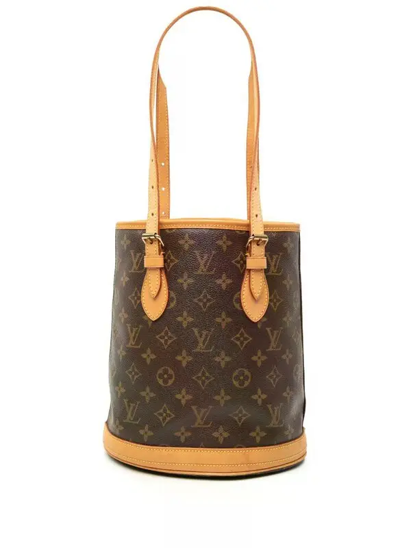 LOUIS VUITTON 2003 Monogram Petit Bucket Bag