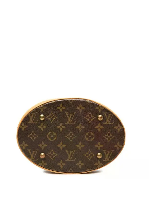 LOUIS VUITTON 2003 Monogram Petit Bucket Bag