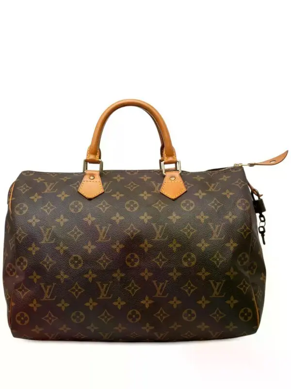 LOUIS VUITTON 1998 Monogram Speedy 35 Boston Bag