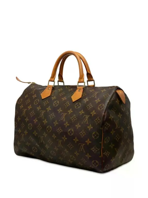 LOUIS VUITTON 1998 Monogram Speedy 35 Boston Bag