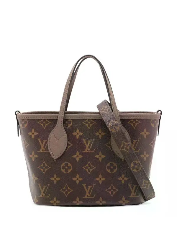 LOUIS VUITTON 2021-2026 Monogram Neverfull Inside Out Bb Satchel