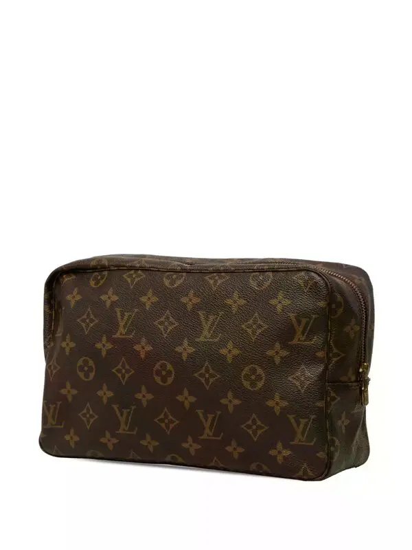 LOUIS VUITTON 1987 Monogram Trousse Toilette 28 Clutch Bag