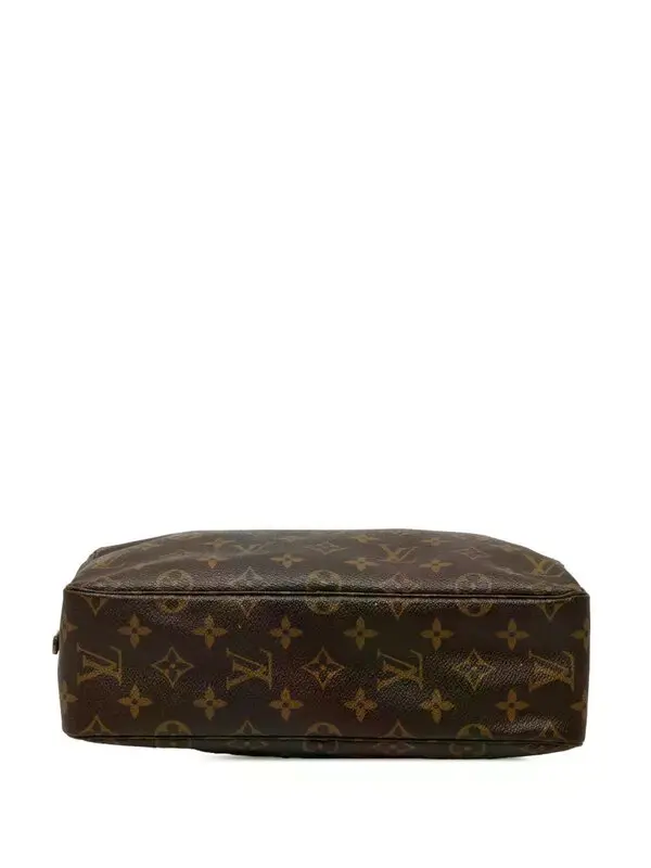 LOUIS VUITTON 1987 Monogram Trousse Toilette 28 Clutch Bag