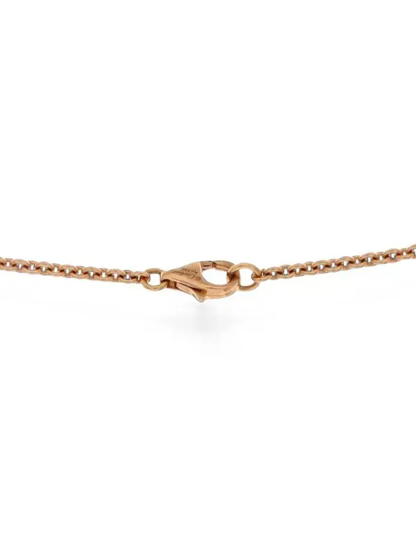 Cartier Love Interlocking 18k Rose Gold Necklace