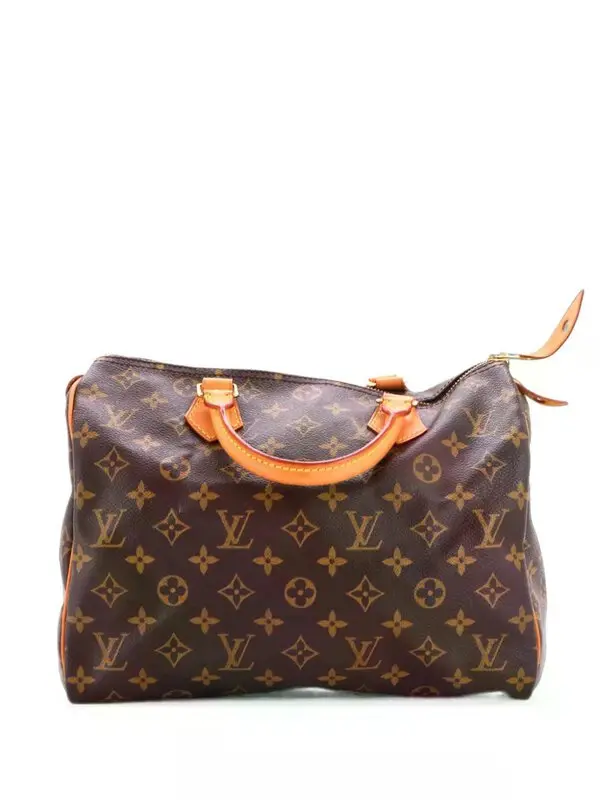 LOUIS VUITTON Speedy Handbag Monogram Canvas 30 Satchel