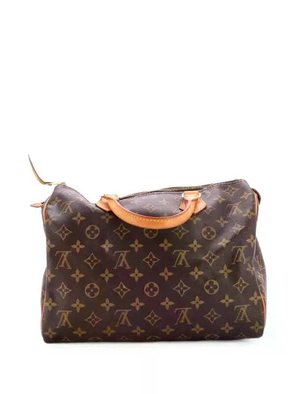 LOUIS VUITTON Speedy Handbag Monogram Canvas 30 Satchel