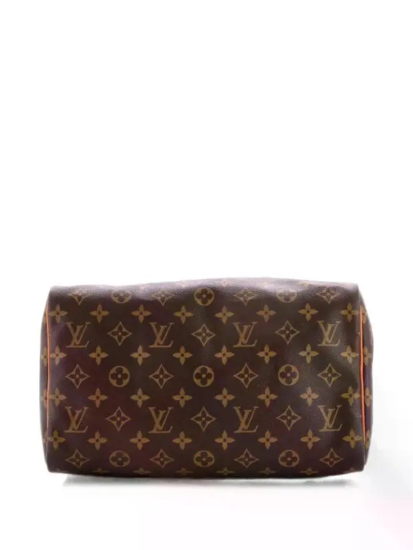 LOUIS VUITTON Speedy Handbag Monogram Canvas 30 Satchel