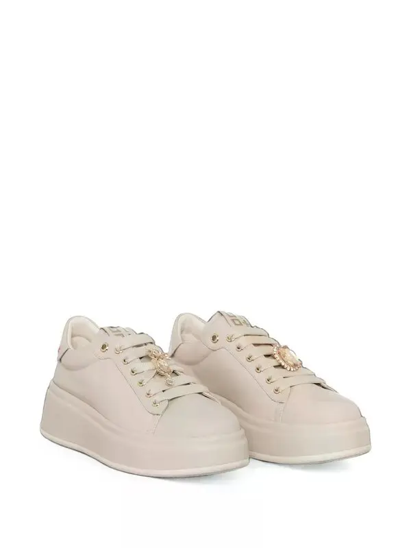 GIO+ Embellished-laces Platform Sneakers