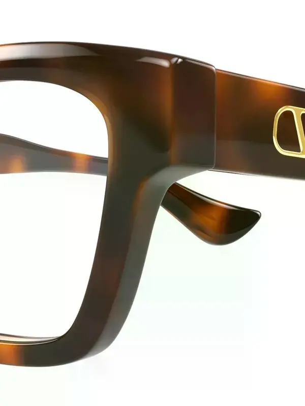 Valentino Garavani Vlogo Signature Rectangle-frame Glasses