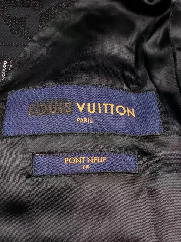 LOUIS VUITTON 2010s Sequin-embellished Blazer