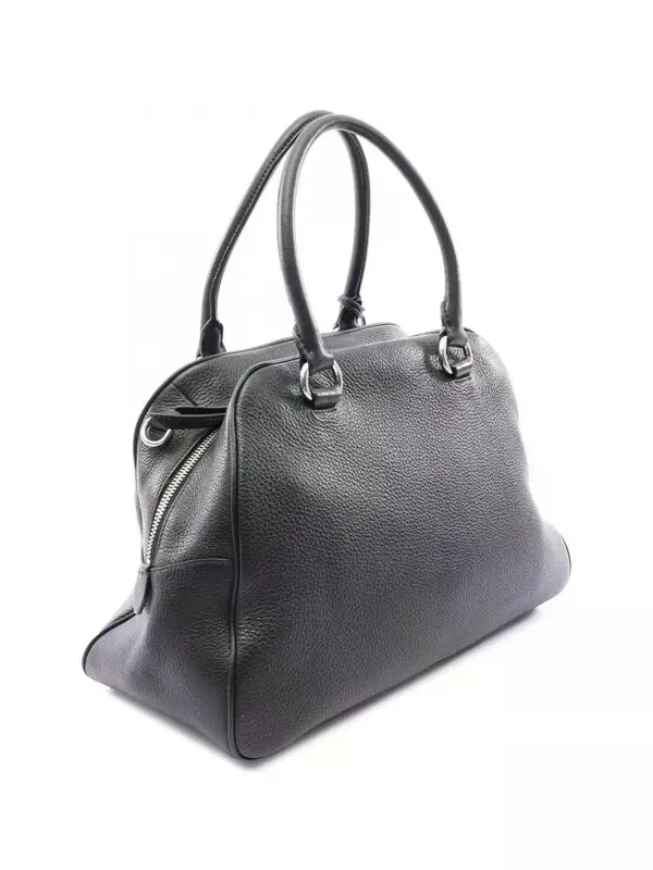 Prada 2000s Logo-plaque Tote Bag