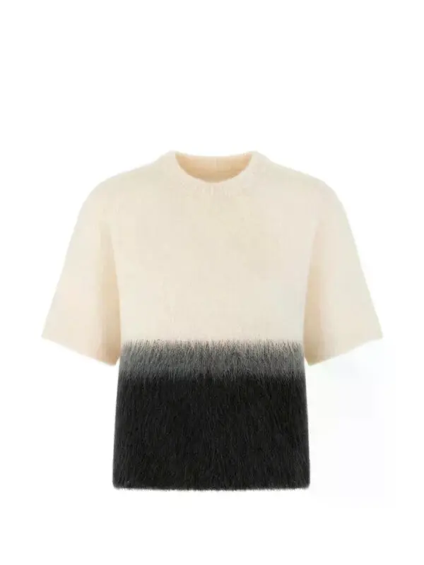 Antonelli Firenze Gradient-effect Short-sleeved Sweater