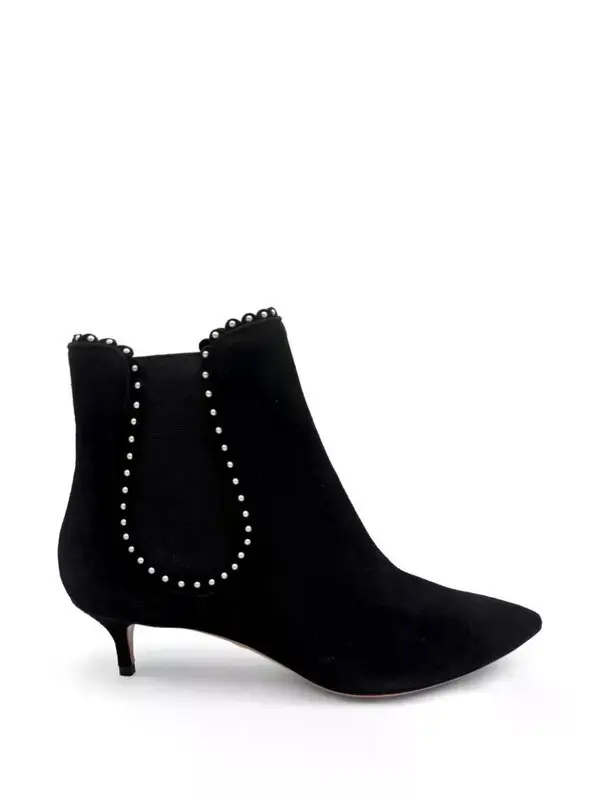 AQUAZZURA Jicky Ankle Boots - Black