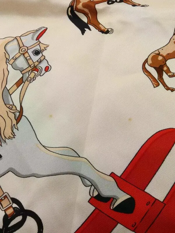 Hermès 2000s Raconte Moi Le Cheval Scarf