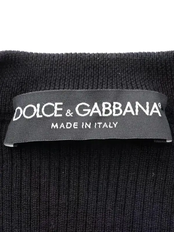 Dolce & Gabbana 2010s Henley Neck Sweater