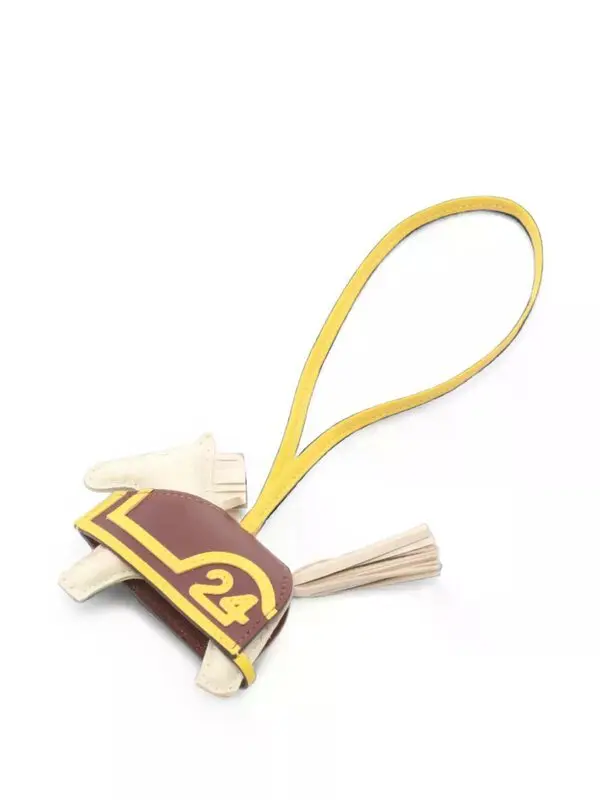 Hermès 2026 Pm Rodeo Horse Bag Charm - Neutrals