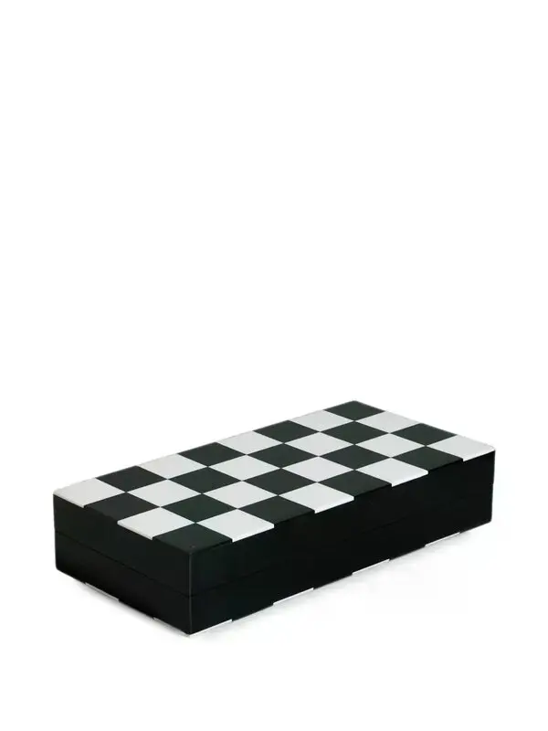 CU I SEEYOU Checkered Chess Set