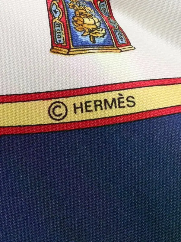 Hermès 2010s Qu'importe Le Flacon Scarf