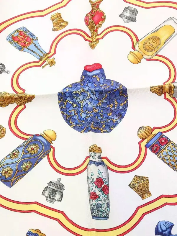 Hermès 2010s Qu'importe Le Flacon Scarf