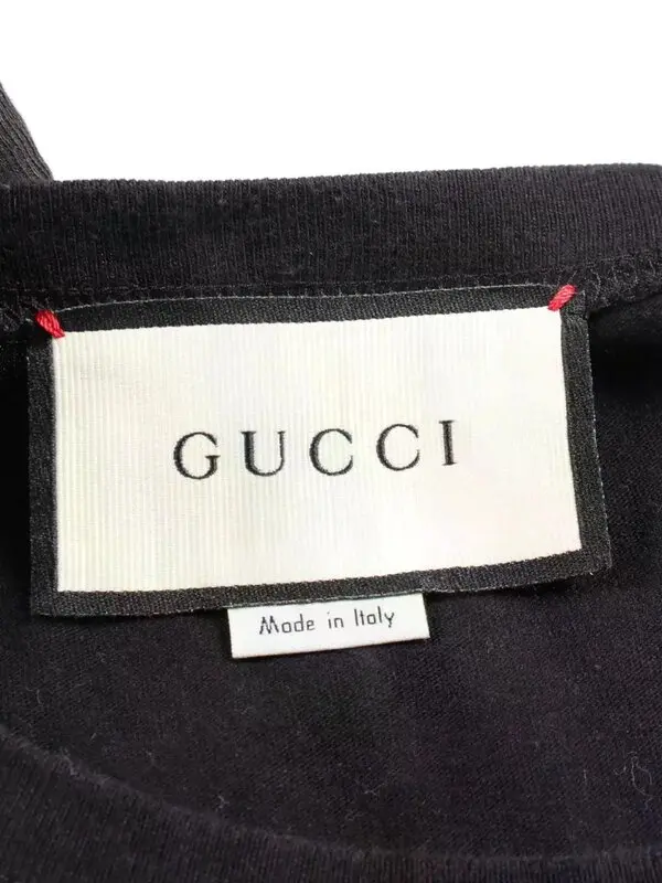 Gucci 2000s Sequin Logo T-shirt