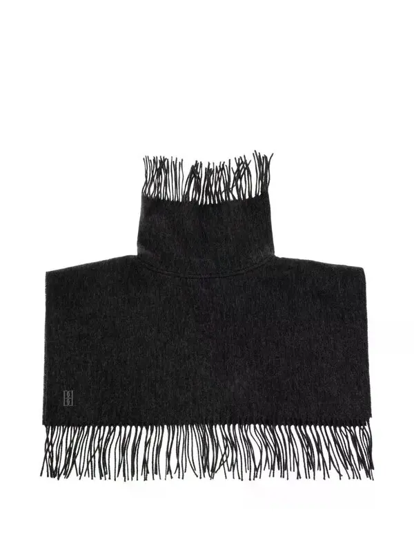 BY MALENE BIRGER Turtla Fringed Scarf - Grey