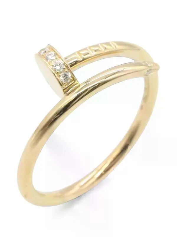 Cartier 2010s Juste Un Clou Diamond Ring