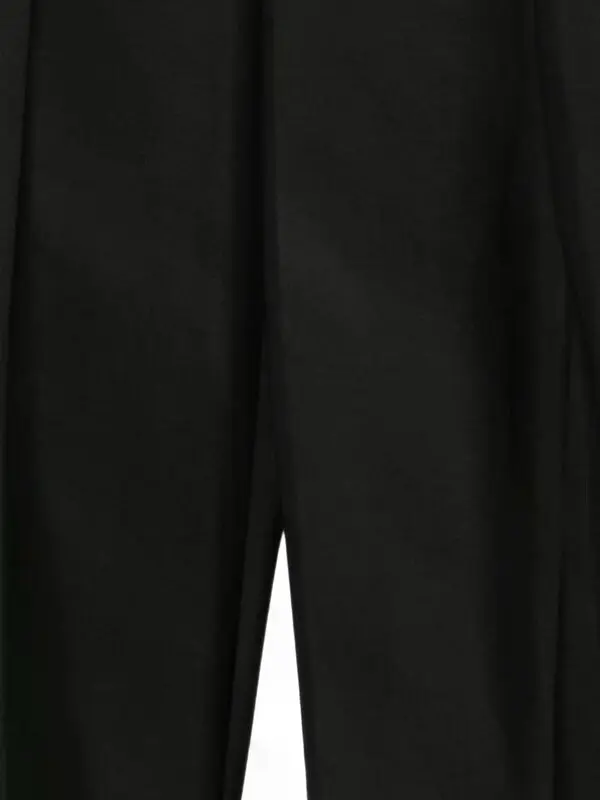 RÓHE Pleated Satin-waistband Trousers