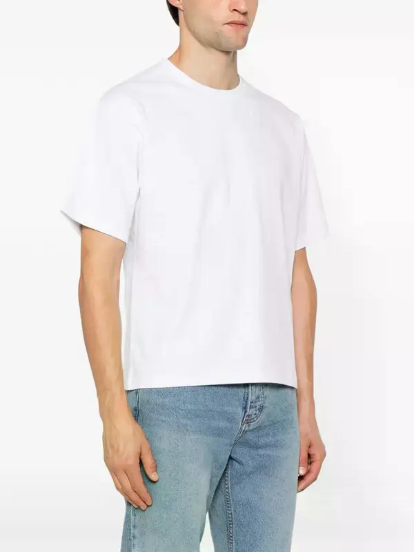 Saint Laurent Cassandre-embroidered T-shirt