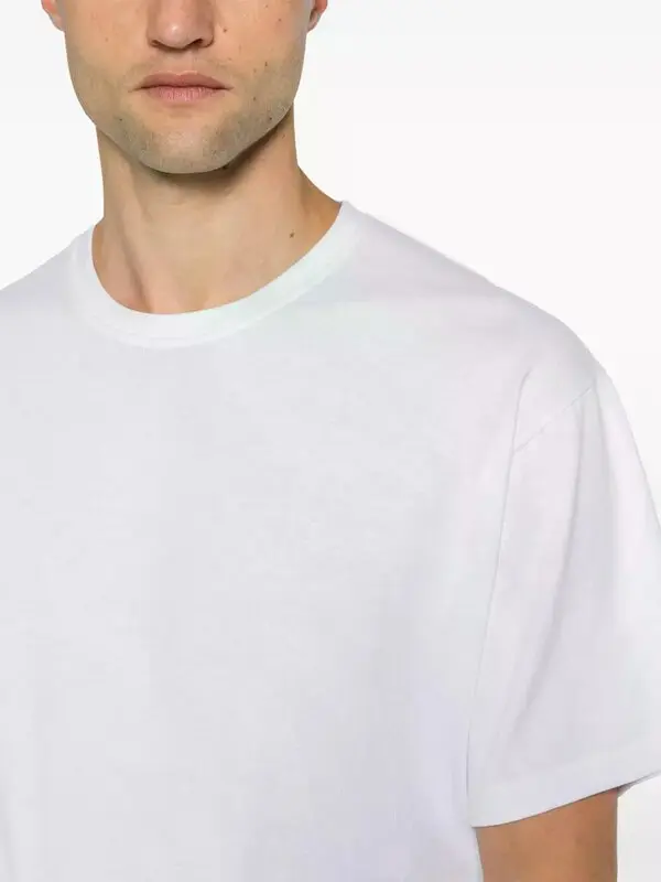 Saint Laurent Cassandre-embroidered T-shirt
