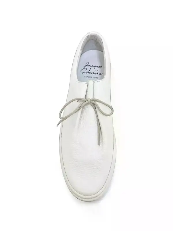 JACQUES SOLOVIÈRE PARIS Jim Fringed Leather Sneakers