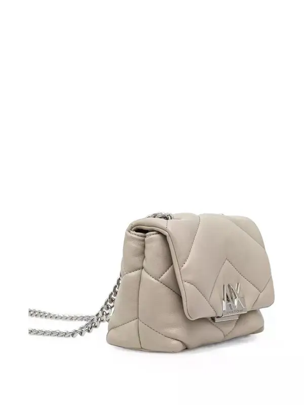 Armani Exchange Quilted Leather Shoulder Bag