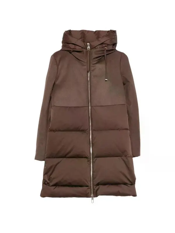 DUNO Hooded Quilted Coat