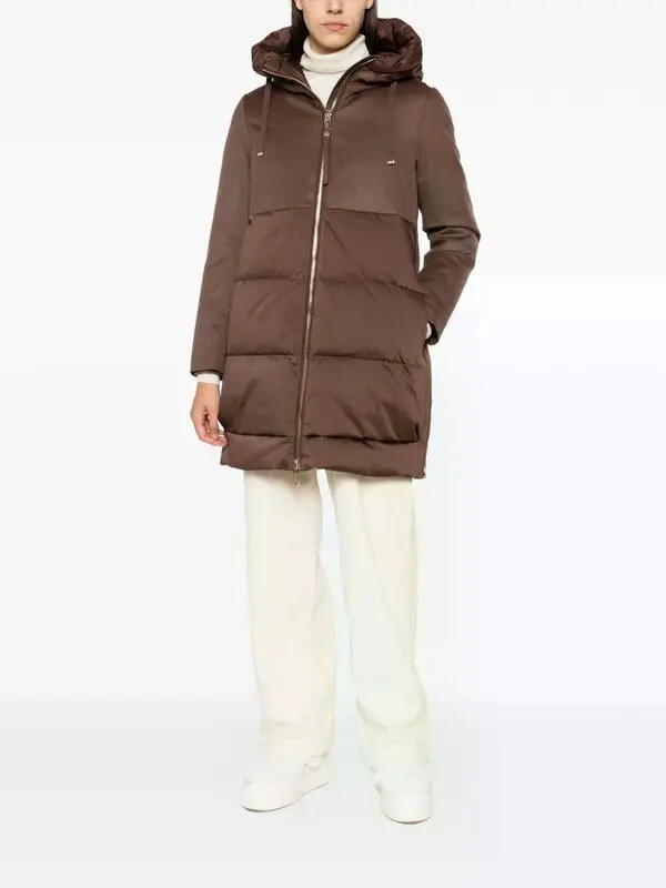 DUNO Hooded Quilted Coat