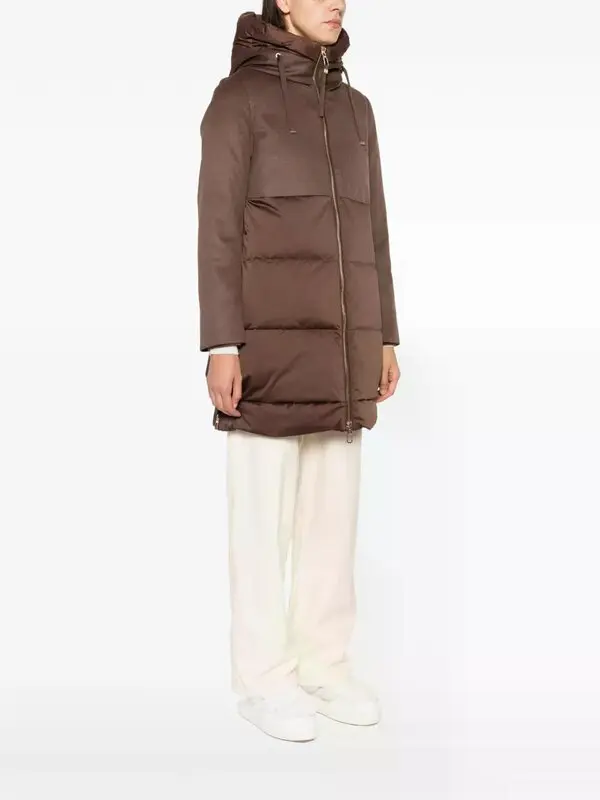 DUNO Hooded Quilted Coat