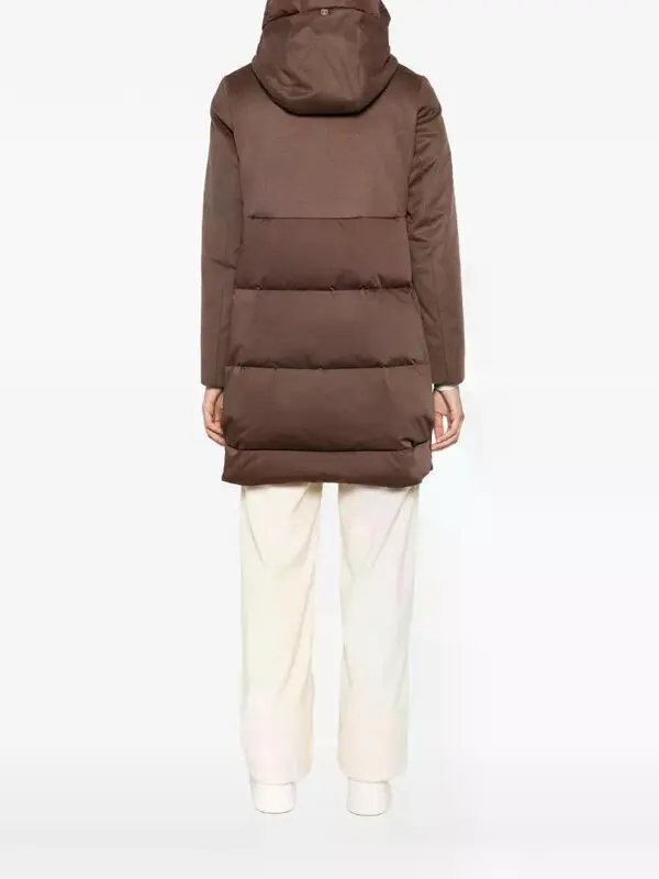 DUNO Hooded Quilted Coat
