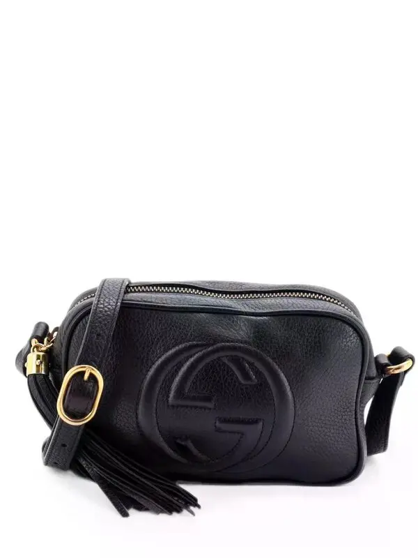 Gucci Soho Disco Leather Mini Crossbody Bag - Black