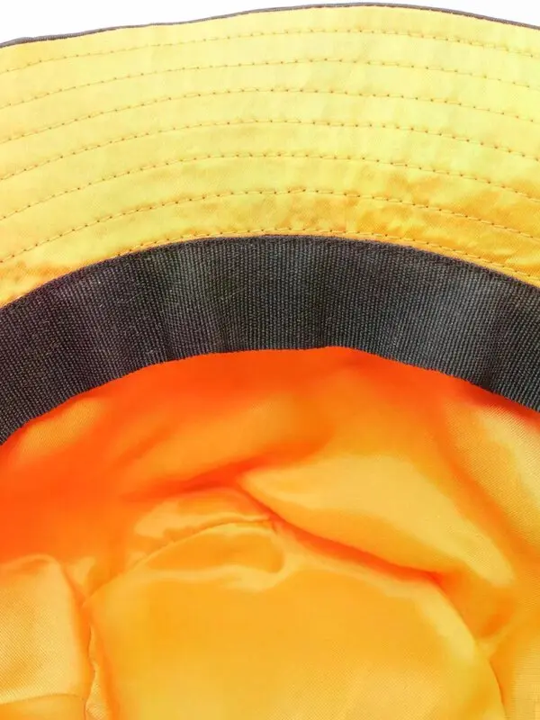 Celine 2010s Logo-print Quilted Bucket Hat