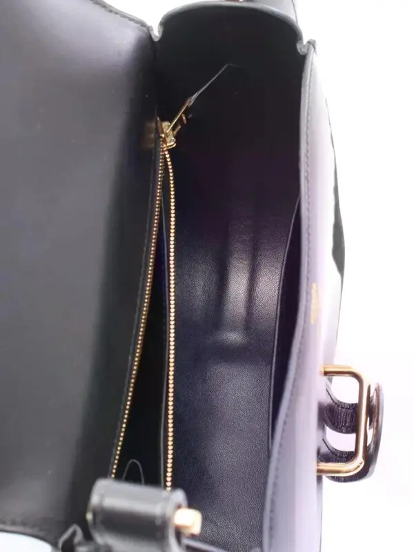 Hermès 2013 Passkey Shoulder Bag - Black