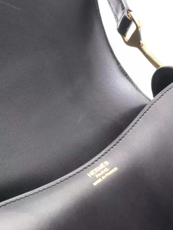 Hermès 2013 Passkey Shoulder Bag - Black