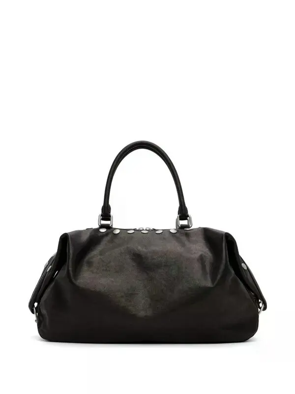 MARGESHERWOOD Dumpling Stud Leather Tote Bag - Black