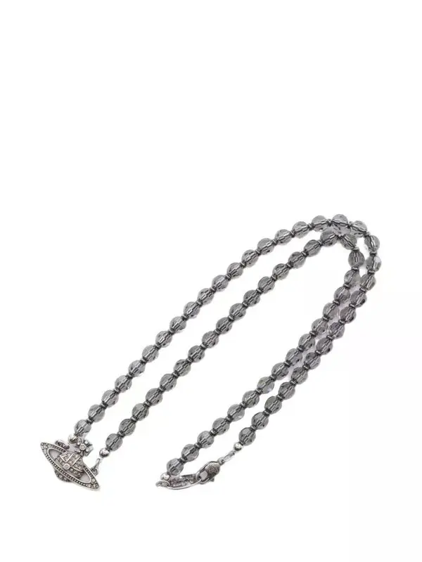VIVIENNE WESTWOOD Messaline Orb Necklace - Silver