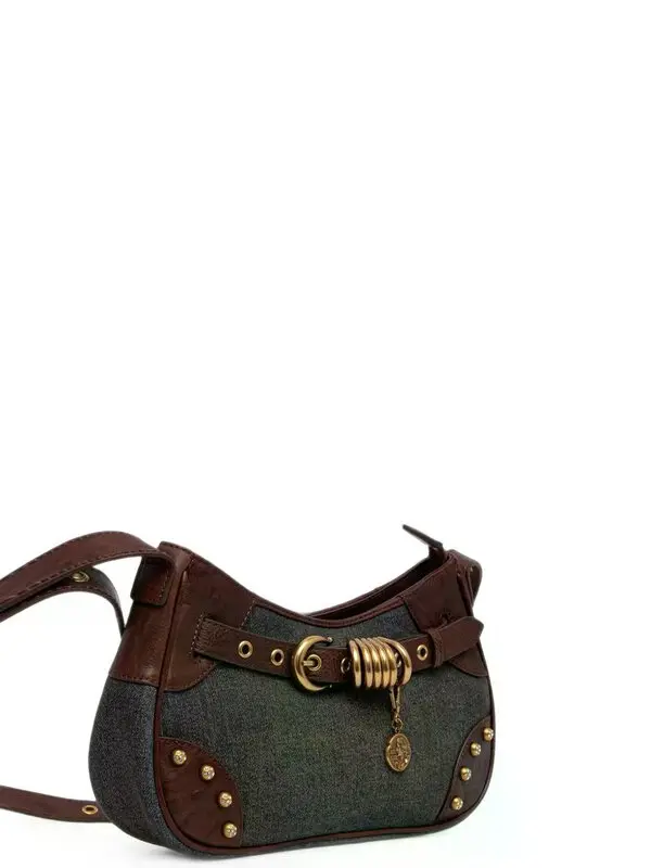 Miss Sixty Denim-finish Shoulder Bag