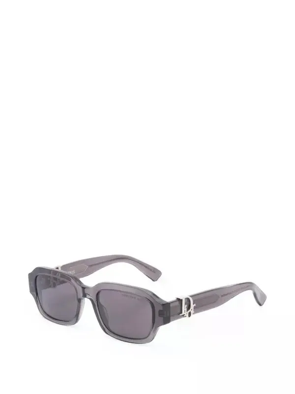 Dior 2010s Oblique S2i Rectangle-frame Sunglasses