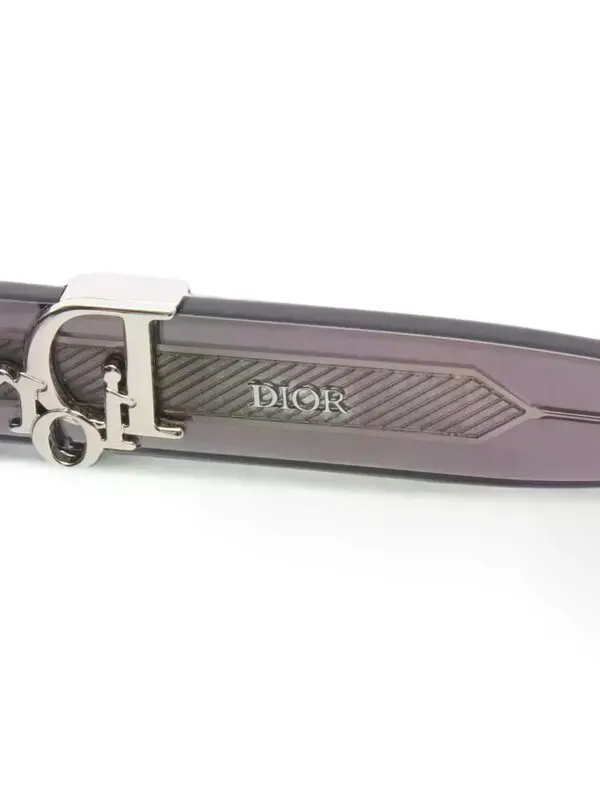 Dior 2010s Oblique S2i Rectangle-frame Sunglasses
